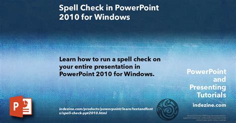 Spell Check In PowerPoint For Windows