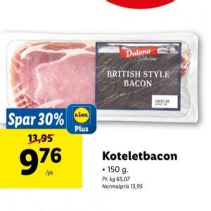 Faktiske Tilbud Bacon Lidl Alle Tilbudsavis