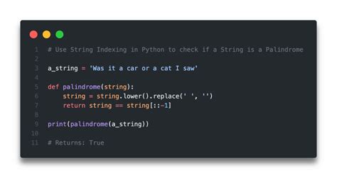 Python Program To Check If A String Is A Palindrome 6 Methods • Datagy