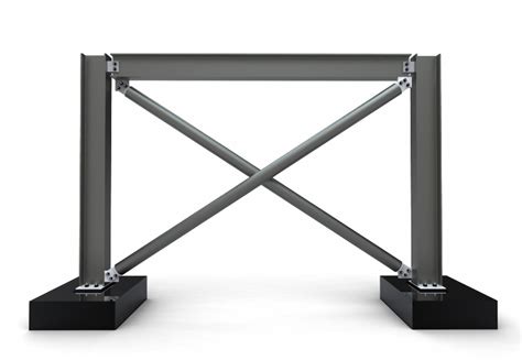 Cross Braced Frame With Pinned Braces Expedition Workshed Steel