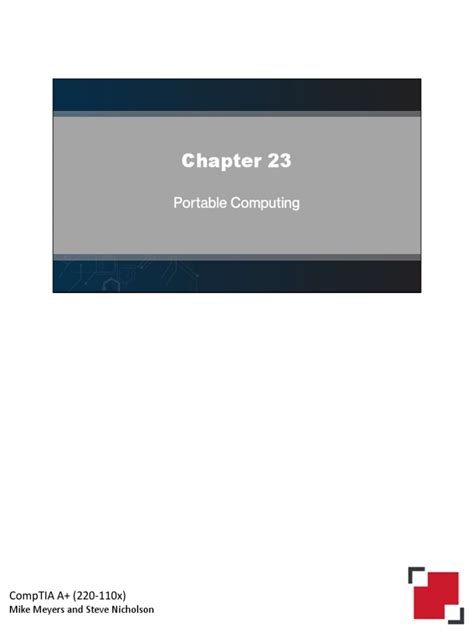 1102 Chapter 23 Portable Computing Slide Handouts Pdf Office Equipment Classes Of