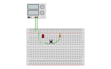 Circuit Design Кнопка Tinkercad