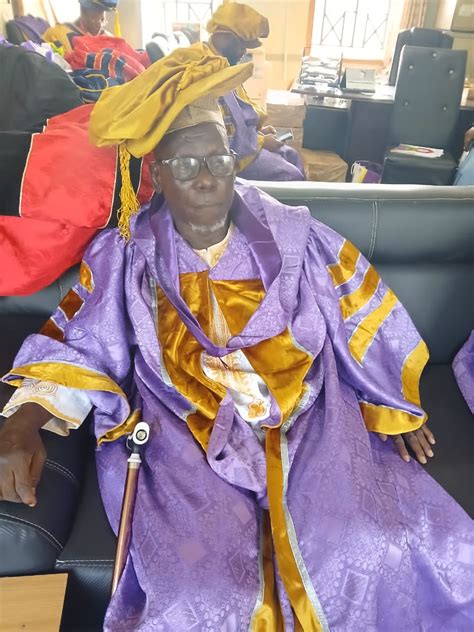 Ex President Of Community Health Practitioners Ganiyu Bolaji Bags Honorary Phd At Wesley