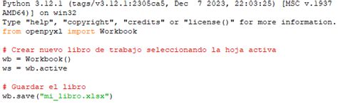 Trabajando Con Archivos Excel Con Python Y ‘openpyxl El Programador