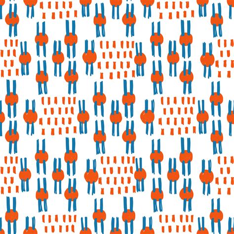 Seamless Pattern With Abstract Art Patterns For Decoration Of Fabric 11167332 Vector Art At