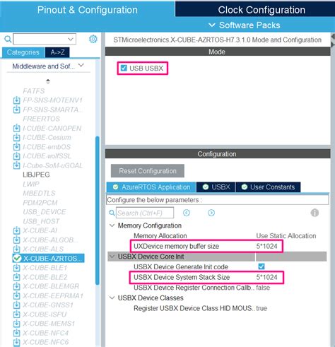 How To Implement Usbx In Standalone Mode Stmicroelectronics Community