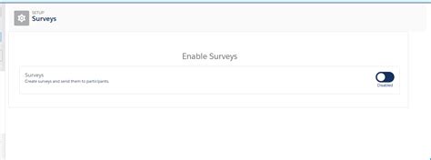 Salesforce Surveys