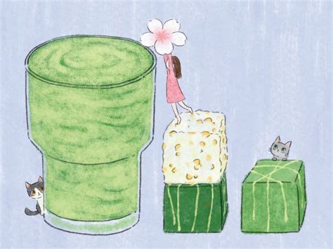 一抹茶绿 猫或喵 站酷ZCOOL