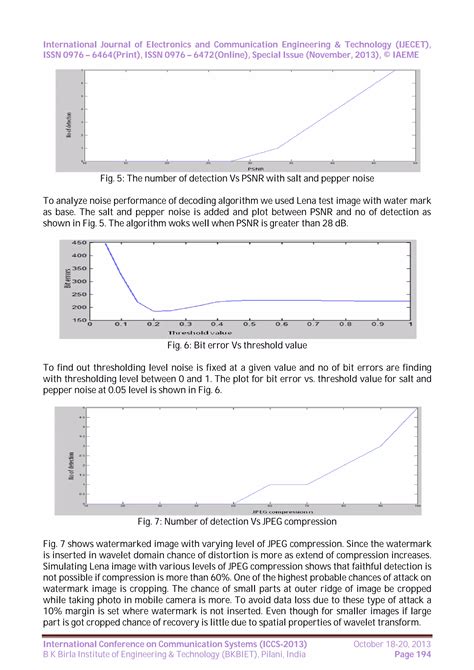 Robust Invisible Qr Code Image Watermarking In Dwt Pdf