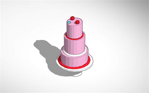3d Design Wedding Cake Tinkercad