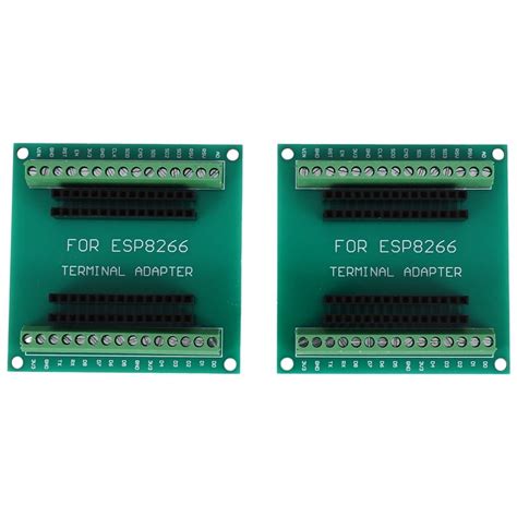 Hot 2pcs Esp8266 Breakout Board Gpio 1 Into 2 For Esp 12e Nodemcu Development