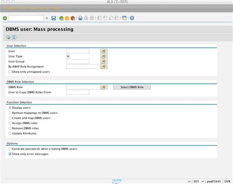 Dbms Users In Sap Netweaver As Abap 740 Sap Community