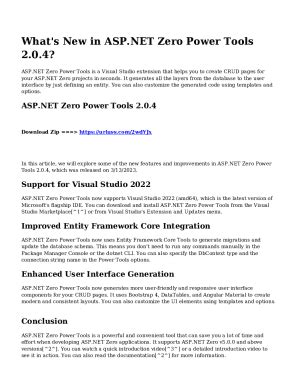 Fillable Online Part 2 Razor Pages With EF Core In ASP NET Core CRUD
