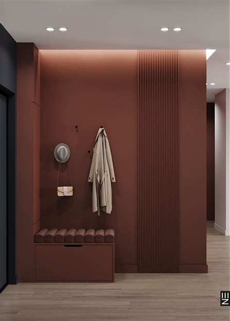 ЖК Женева 1 • Дизайн коридора Гостиная интерьер Дизайн интерьера коридора Коридор Hallway