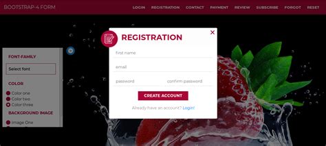 Elegant Bootstrap 4 Popup Form Fastcodespace