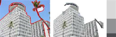 Segment Feature Extraction A Segmented Color Image B Selected