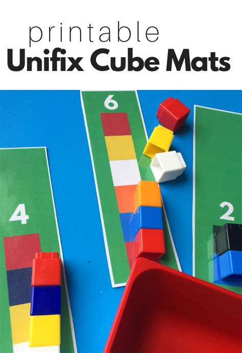 Printable Unifix Cube Patterns Pattern Stencils