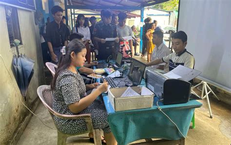 အင်းစိန်မြို့နယ်၌ ဇီဝဆိုင်ရာ အချက်အလက်ကောက်ယူခြင်းနှင့် Unique Id ထုတ်ပေးခြင်းလုပ်ငန်းများ ဆောင