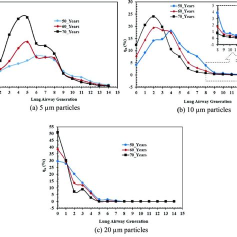 Effects Of Age On The Global Particle Deposition Efficiency In Airway Download Scientific