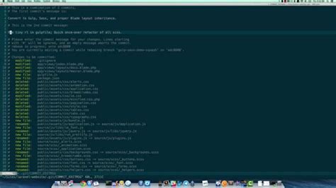 Squashing Git Commits With Interactive Rebase Youtube