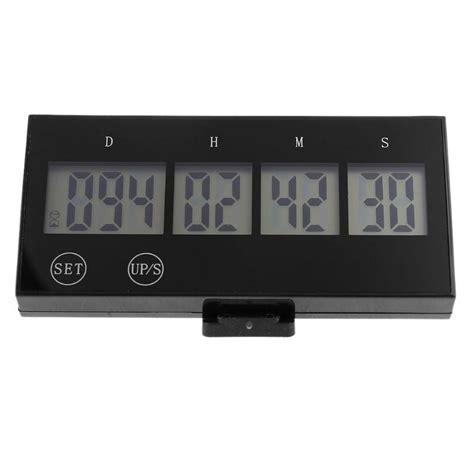 Digital Countdown Days Timer Clock 999 Days Count Down Clock Timer For Vacation Retirement