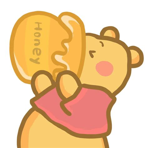 小熊维尼小熊熊爱吃蜂蜜 高清图片堆糖美图壁纸兴趣社区