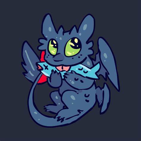Chibi Toothless How To Train Your Dragon T Shirt Teepublic