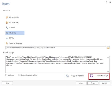 How To Increase Auditing And Exporting Performance In Apexsql Log Knowledgebase