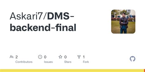 github askari7 dms backend final