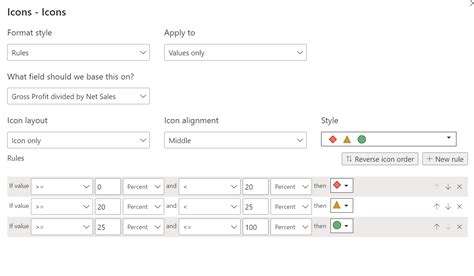 Solved Colour Indicator For Accounts With Less Than 25 G Microsoft Fabric Community