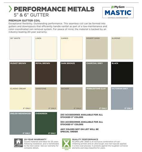 Gutter Colors Denver Gutter Company