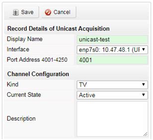 Unicast Multicast Streams To DVB T Modulator For Up To M HD Channels