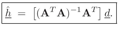 Least Squares Linear Phase FIR Filter Design