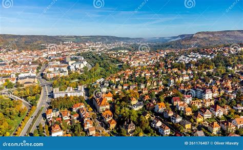Small Autumn Walk Through The Landscape Of Jena Thuringia Stock Image Image Of Beautiful