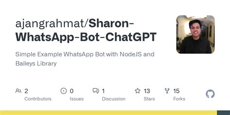 Github Ajangrahmatsharon Whatsapp Bot Chatgpt Simple Example