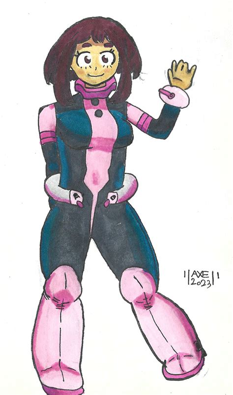 Uraraka By Axestreem On Newgrounds