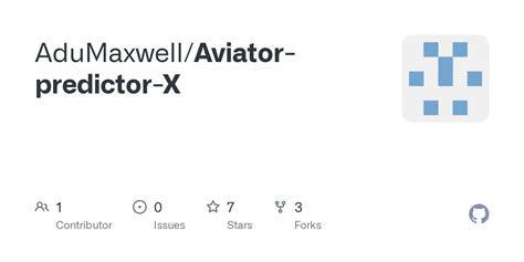 GitHub AduMaxwell Aviator Predictor X