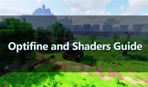How To Install Optifine And Shaders