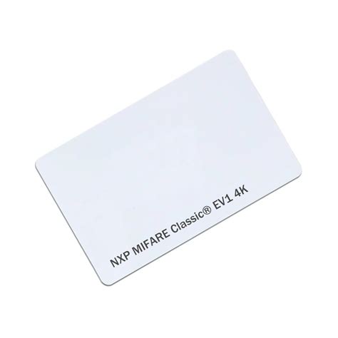 Mifare Classic Ev1 4ks70 1356mhz Blank Rfid Printable Card Abc Rfid