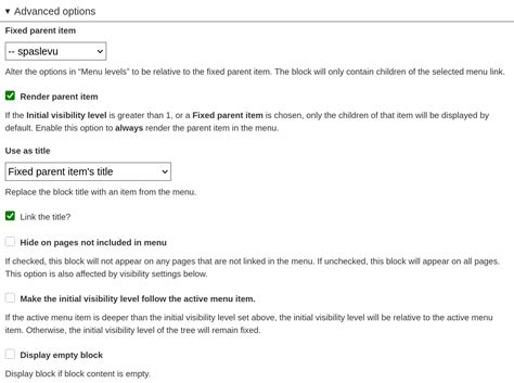 Rendering Menus Drupal Architect