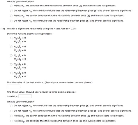 Solved Consider The Following Data On Price And The