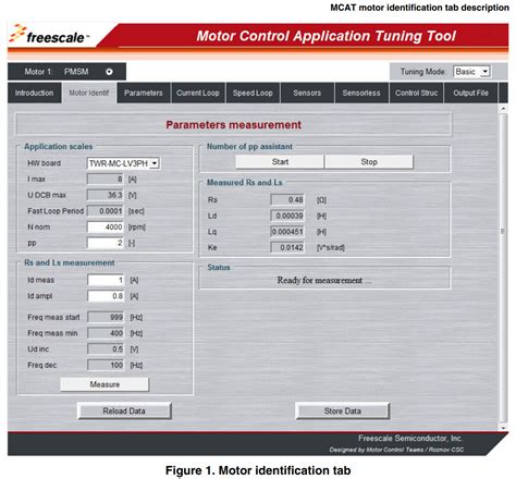 Mcat Motor Parameter Identification See An4986 Missing Nxp Community