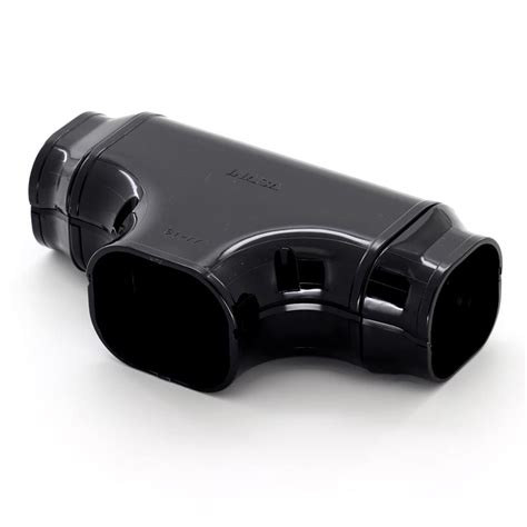 Inaba Denko Trunking 100x70mm T Joint Black Coolstop Commercial Refrigeration