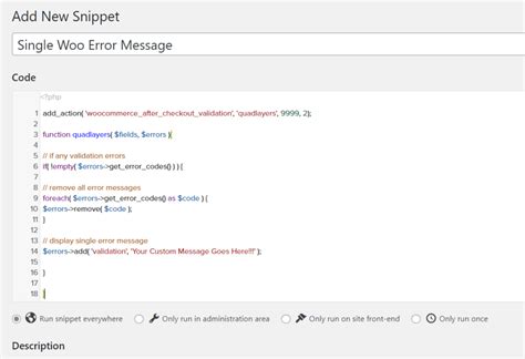 How To Change WooCommerce Checkout Error Messages QuadLayers
