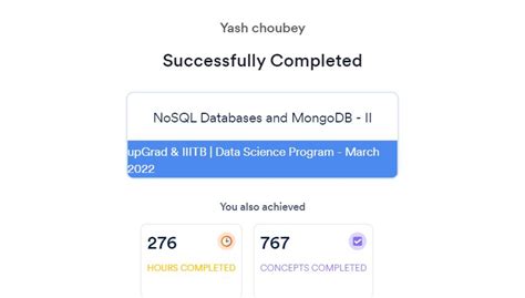 Nosql Mongodb Yash Choubey