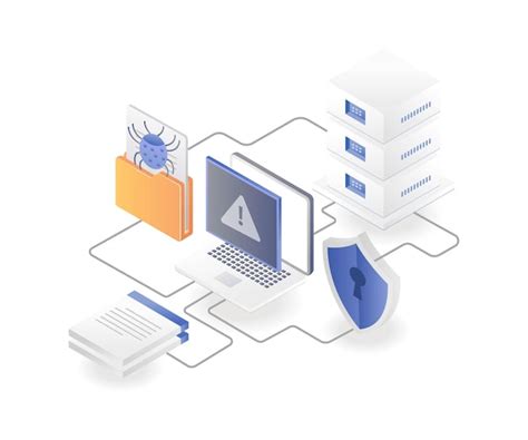 Premium Vector Analyze Server Bugs And Viruses