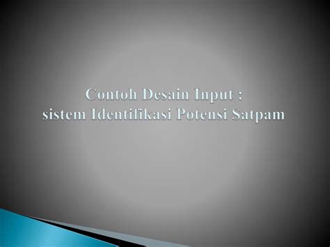 PPT Desain Input Output HIPO PowerPoint Presentation Free Download ID 4323649