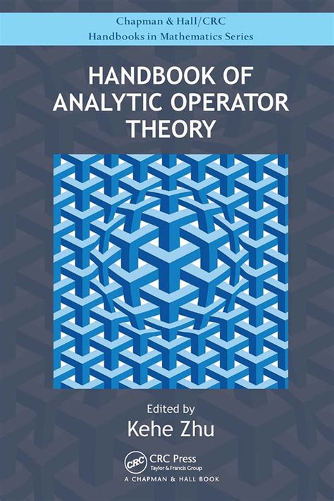 Crc Presschapman And Hall Handbooks In Mathematics Series Handbook Of Analytic Bol