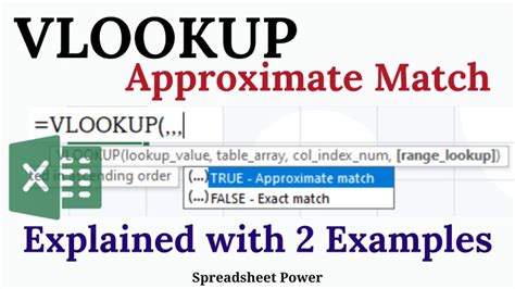 Learn Microsoft Excel On Linkedin Learn Vlookup Approx Match With 2 Examples Youtube Video Link