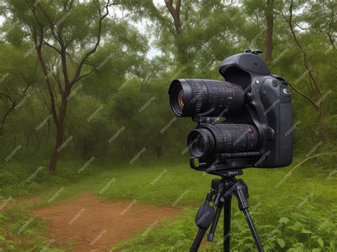 Premium Ai Image Dslr On Jangal Beautiful Background